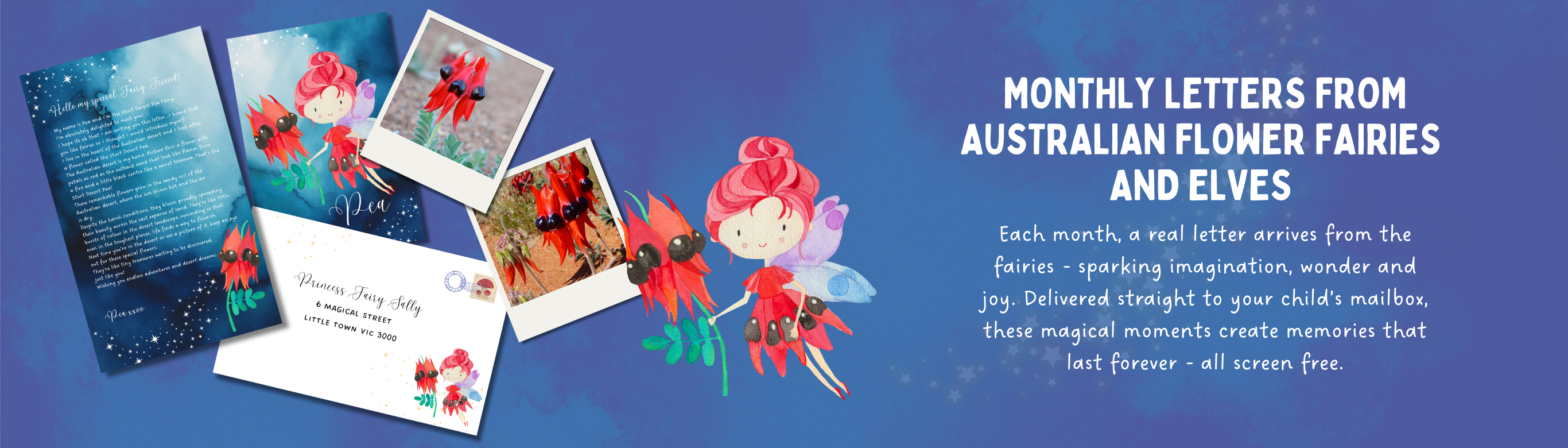 Fairy Mail – Australian Flower Fairy & Elf Letters delivered monthly